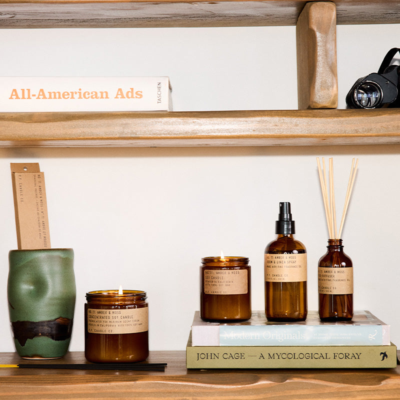 P.F. Candle Co. Amber & Moss Reed Diffuser – P. F. Candle Co.