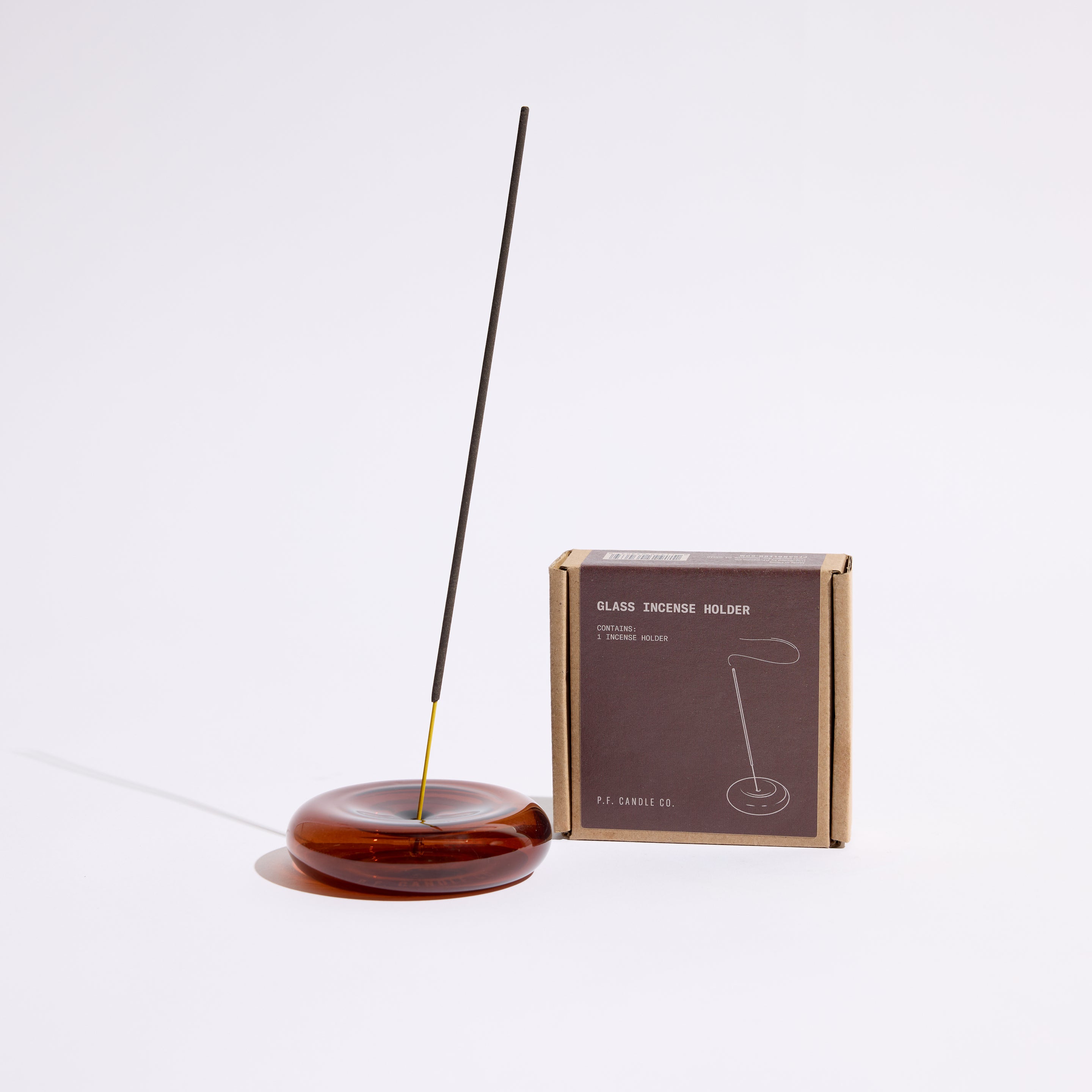 P.F. Candle Co. Glass Incense Holder – P. F. Candle Co.