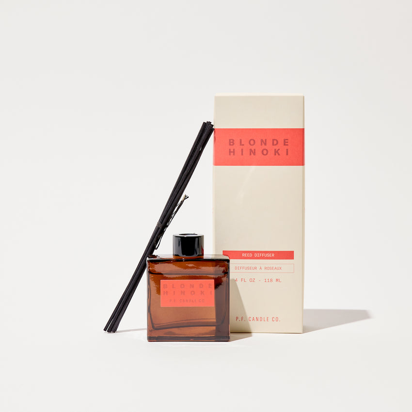 P.F. Candle Co. Blonde Hinoki HI-FI Reed Diffuser – P. F. Candle Co.