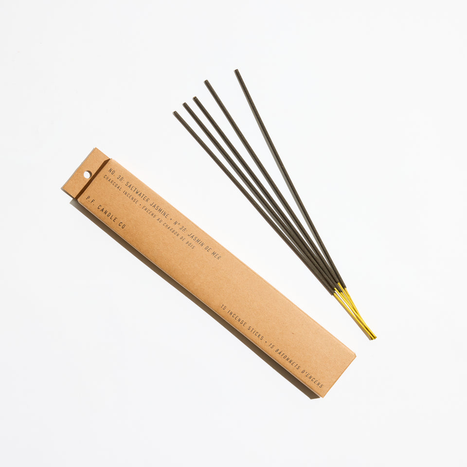 P.F. Candle Co. Saltwater Jasmine Incense Sticks – P. F. Candle Co.