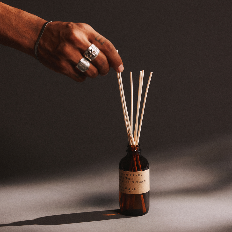 P.F. Candle Co. Amber & Moss Reed Diffuser – P. F. Candle Co.
