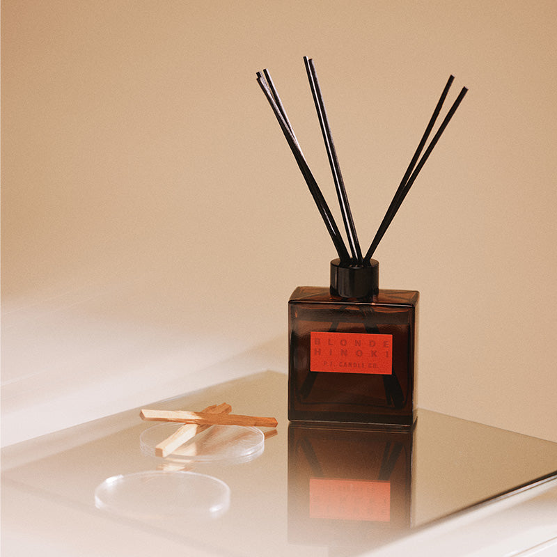 P.F. Candle Co. Blonde Hinoki HI-FI Reed Diffuser – P. F. Candle Co.